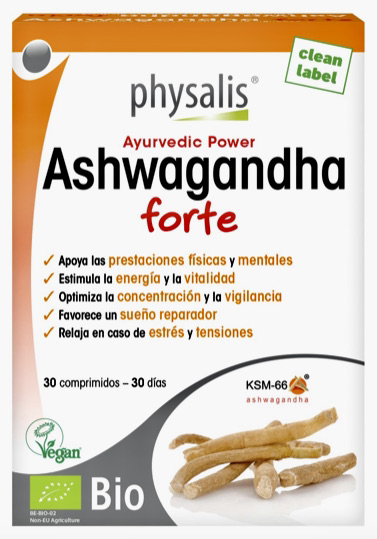 Ashwagandha forte.- Physalis | Farmatural Puerto Alcudia